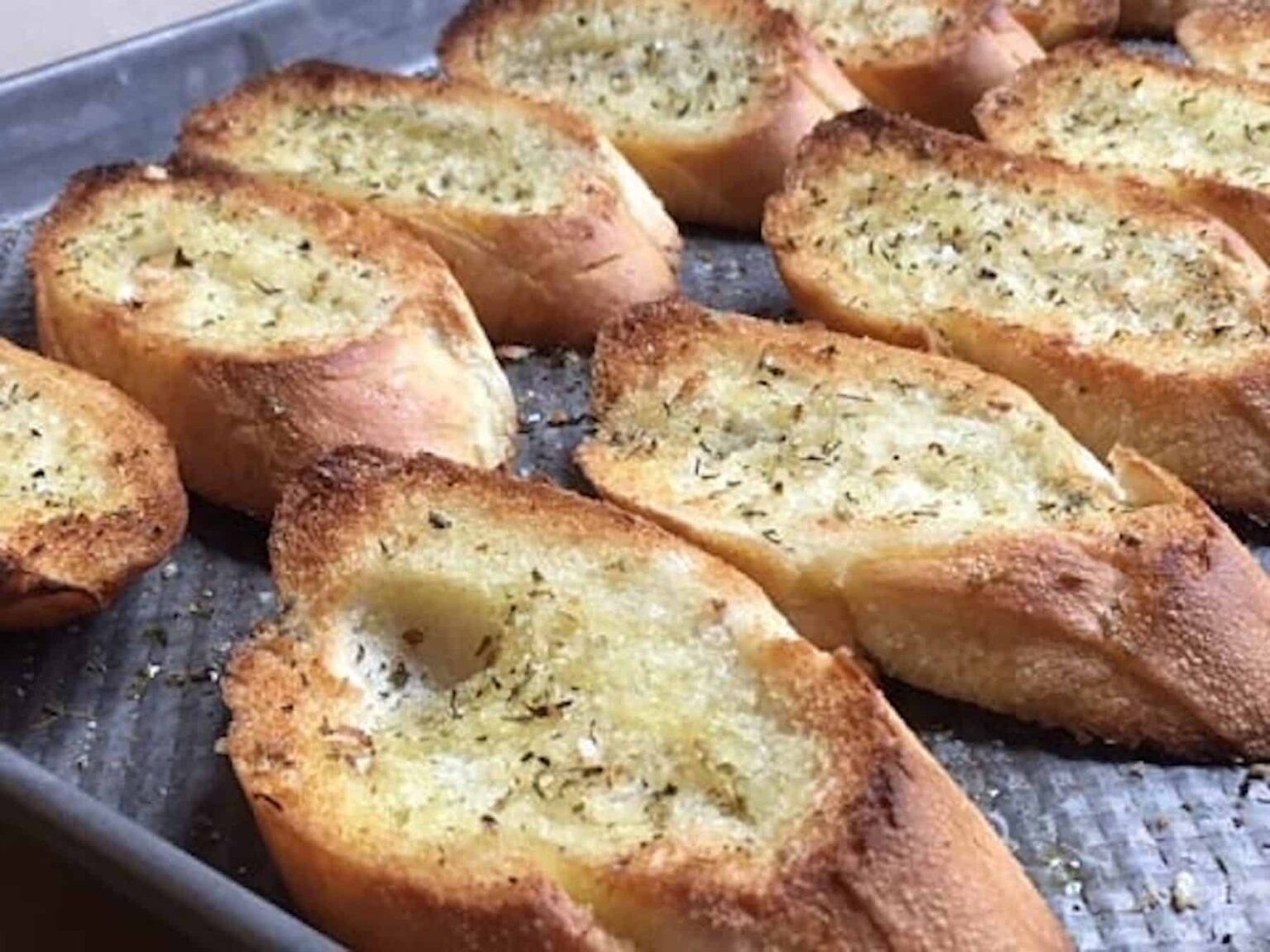 Simple Garlic Crostini • Keeping It Simple Blog
