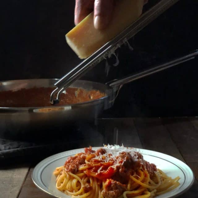 Spaghetti with Pork Bolognese Sauce • Keeping It Simple Blog
