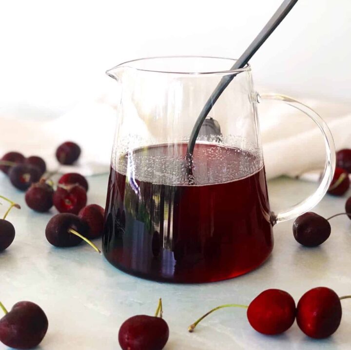 Sweet Cherry Simple Syrup • Keeping It Simple Blog