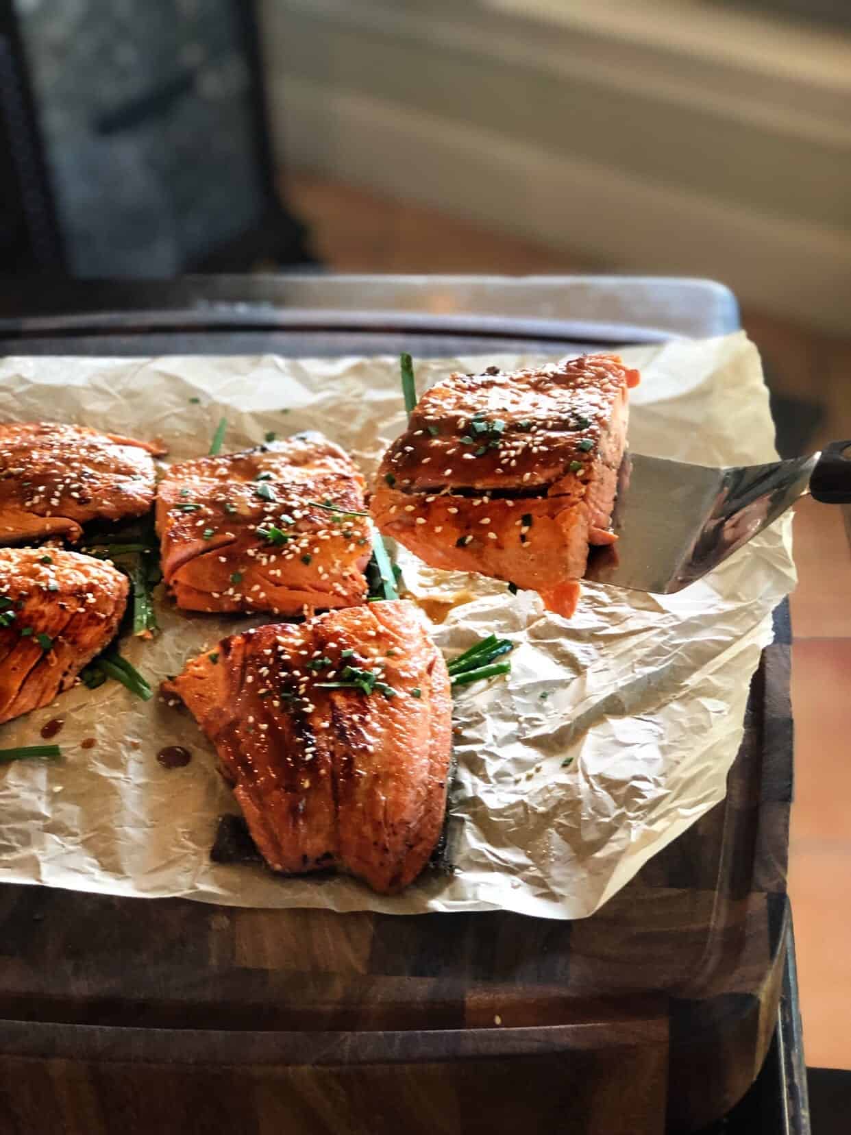Baked Miso Glazed Salmon • Keeping It Simple Blog
