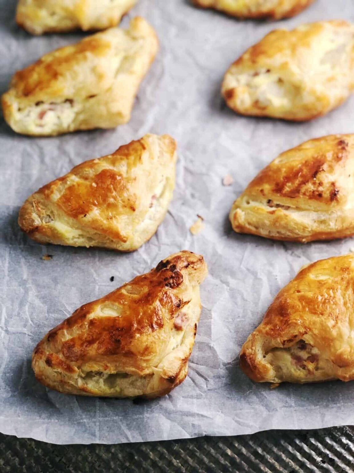 Ham and Cheese Puff Pastry Calzones • Keeping It Simple Blog