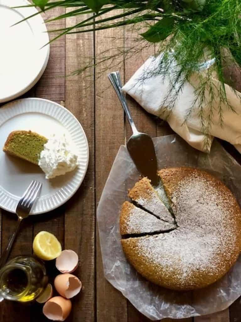 Basil Olive Oil Cake • Keeping It Simple Blog