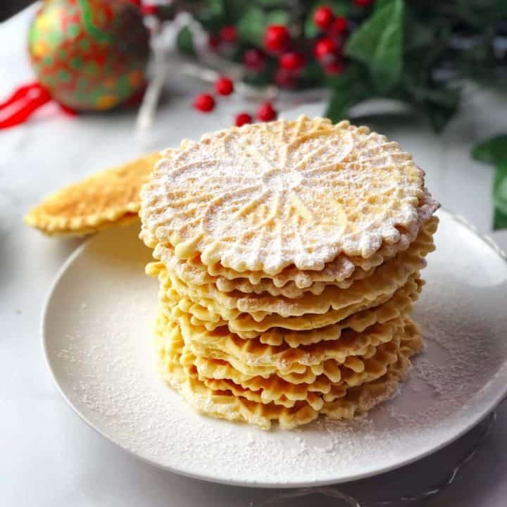 Classic Italian Pizzelle : My family recipe • Keeping It Simple Blog