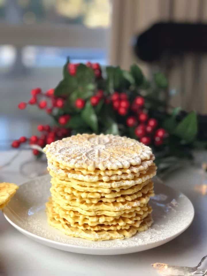 Classic Italian Pizzelle : My family recipe • Keeping It Simple Blog