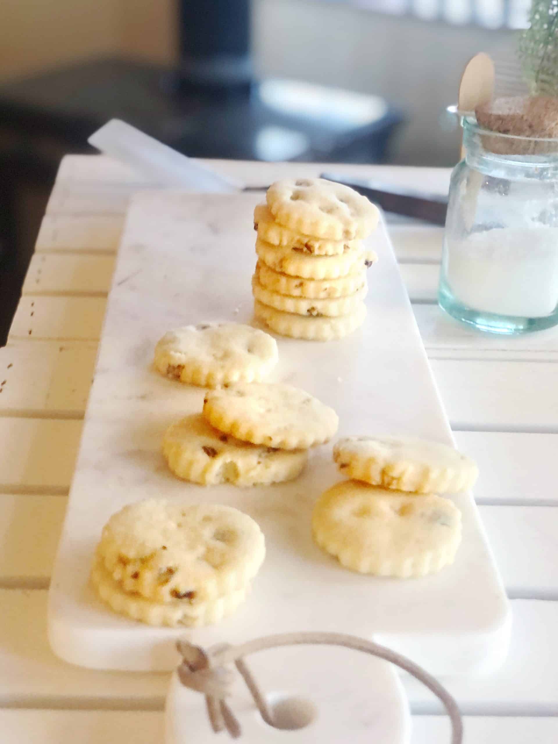 Salted Shortbread Cookies • Keeping It Simple Blog