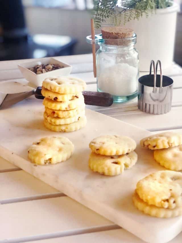 Salted Shortbread Cookies • Keeping It Simple Blog