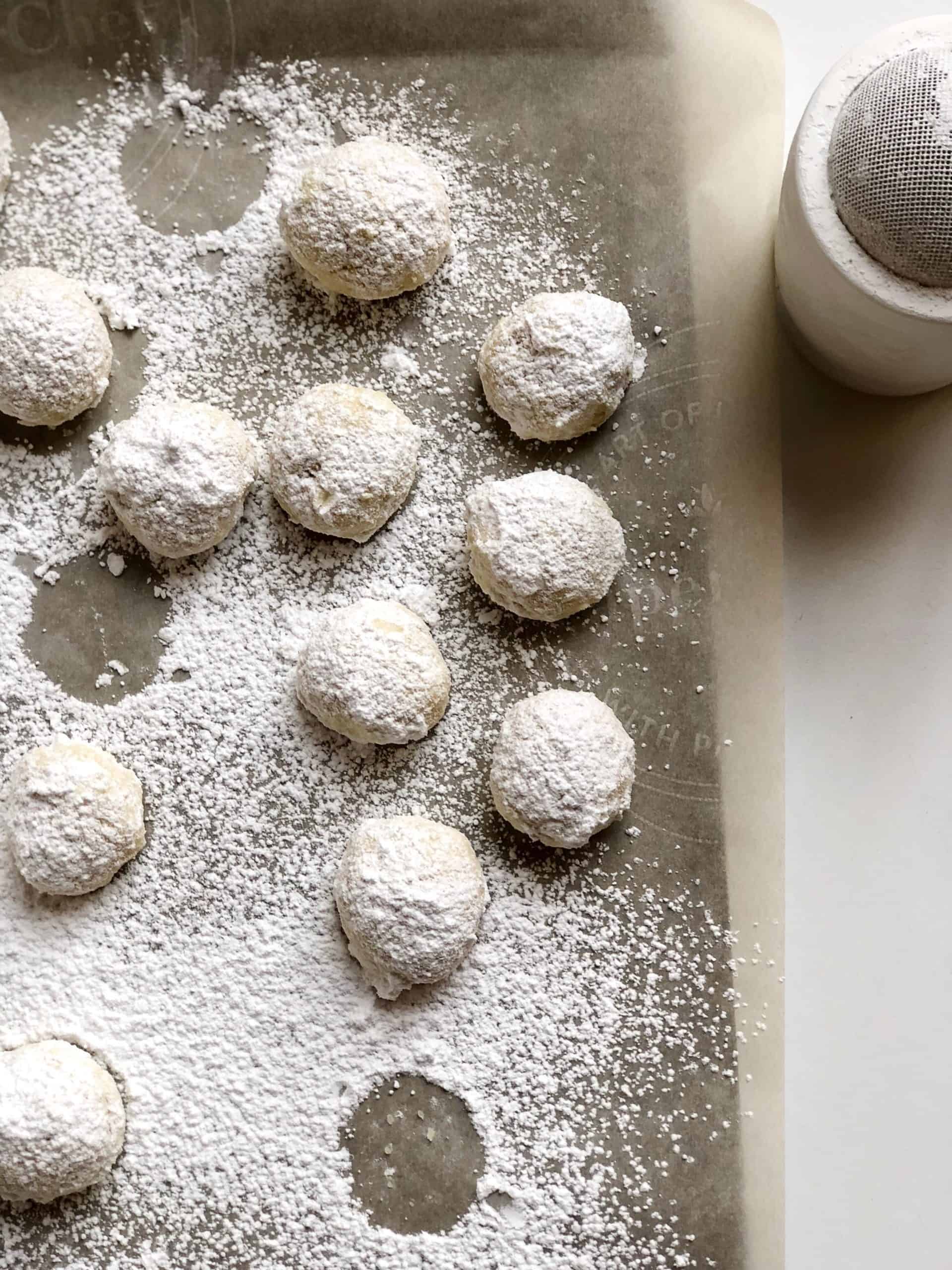 Italian Citrus Snowball Cookies • Keeping It Simple Blog