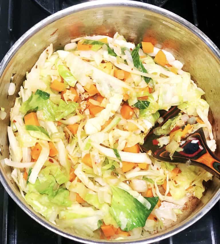 Vegetable Soup With Cabbage • Keeping It Simple Blog