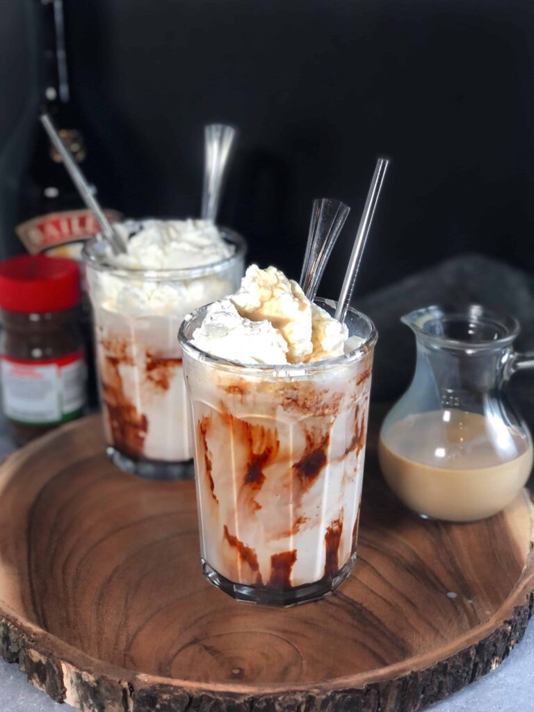 Easy Boozy Baileys Milkshake • Keeping It Simple Blog