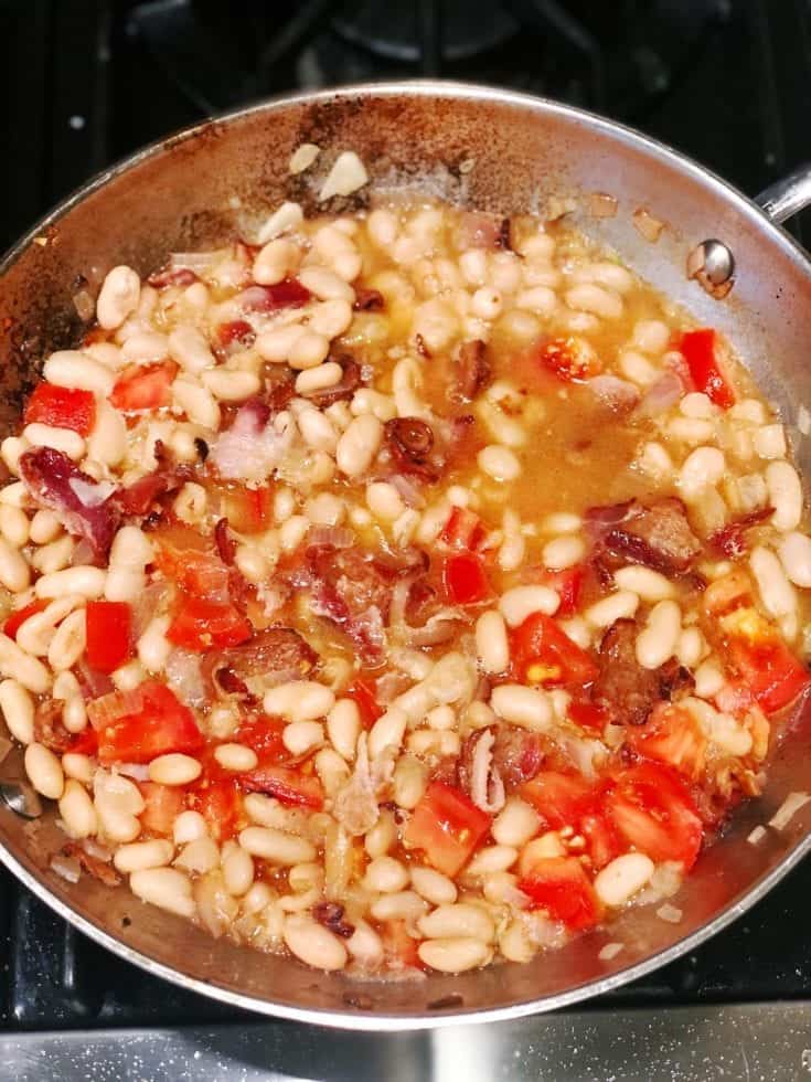 White Bean and Pancetta Ragout • Keeping It Simple Blog