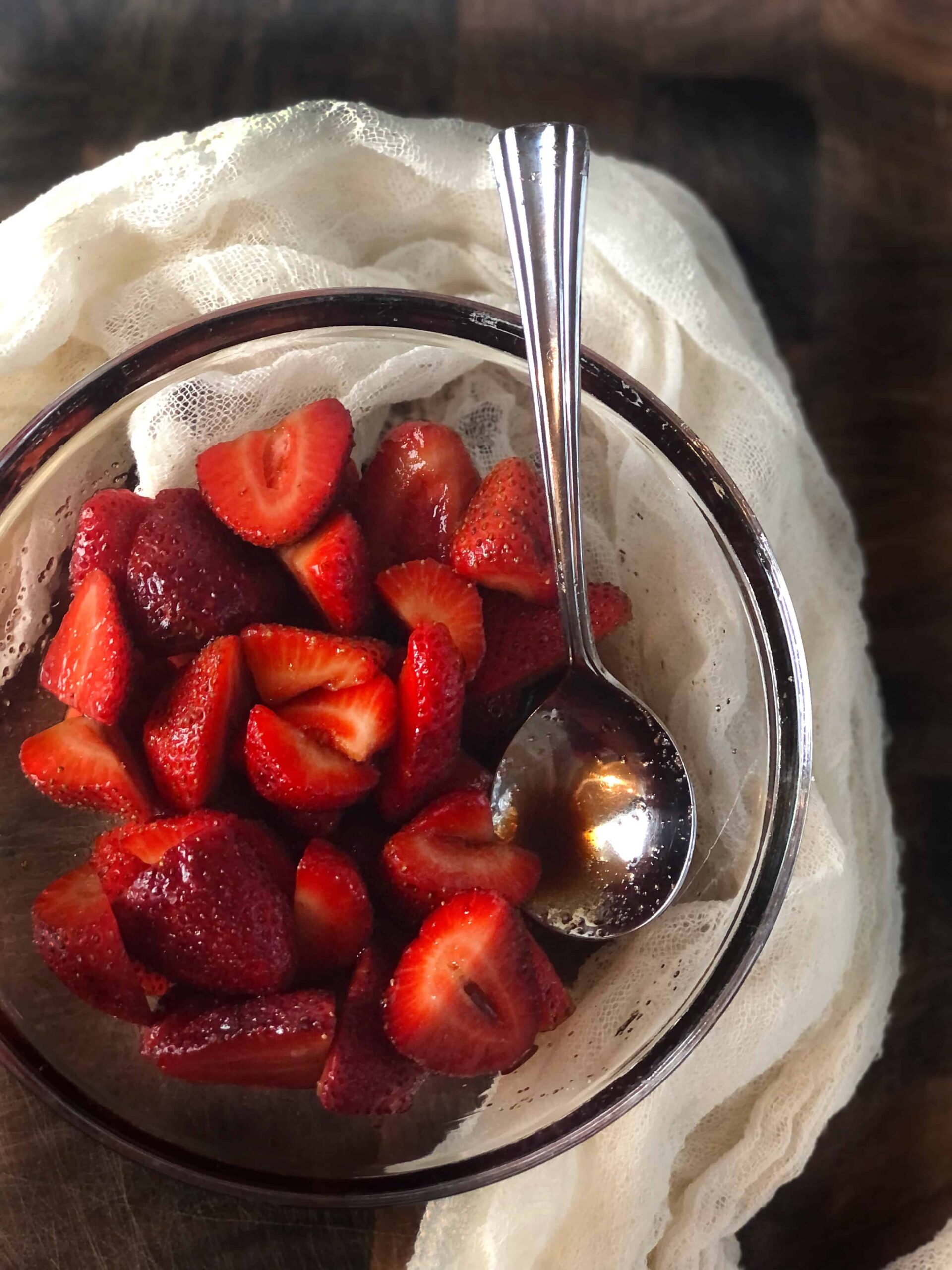 Strawberries with Balsamic Vinegar • Keeping It Simple Blog