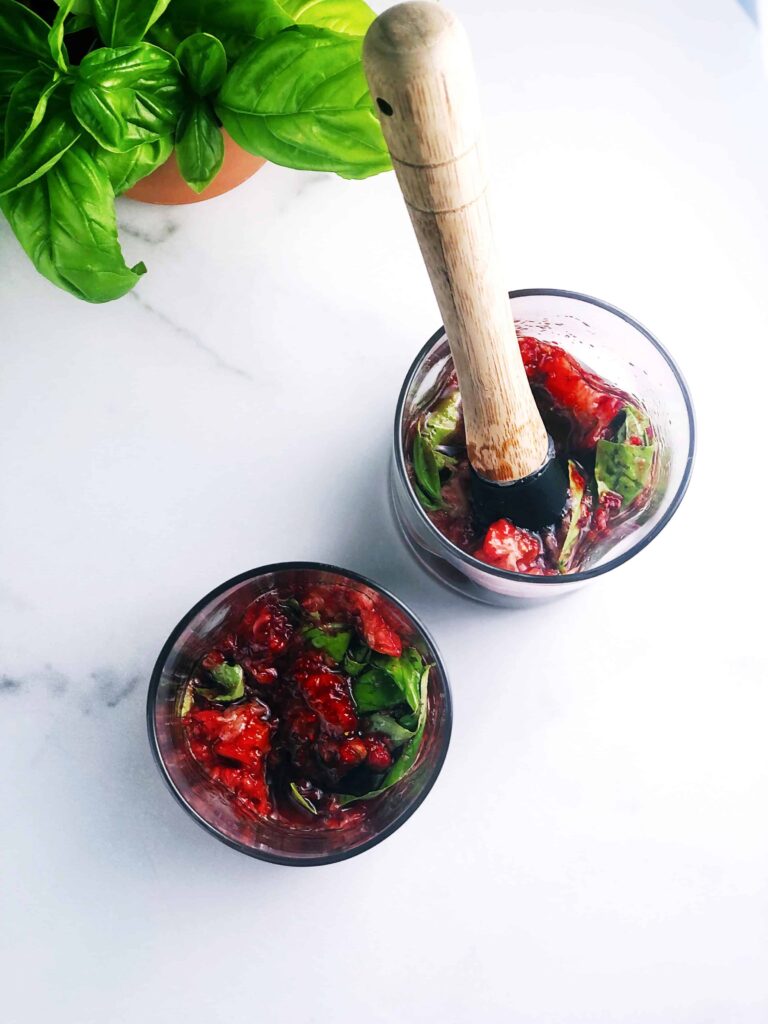 Italian Strawberry Basil Mocktail • Keeping It Simple Blog