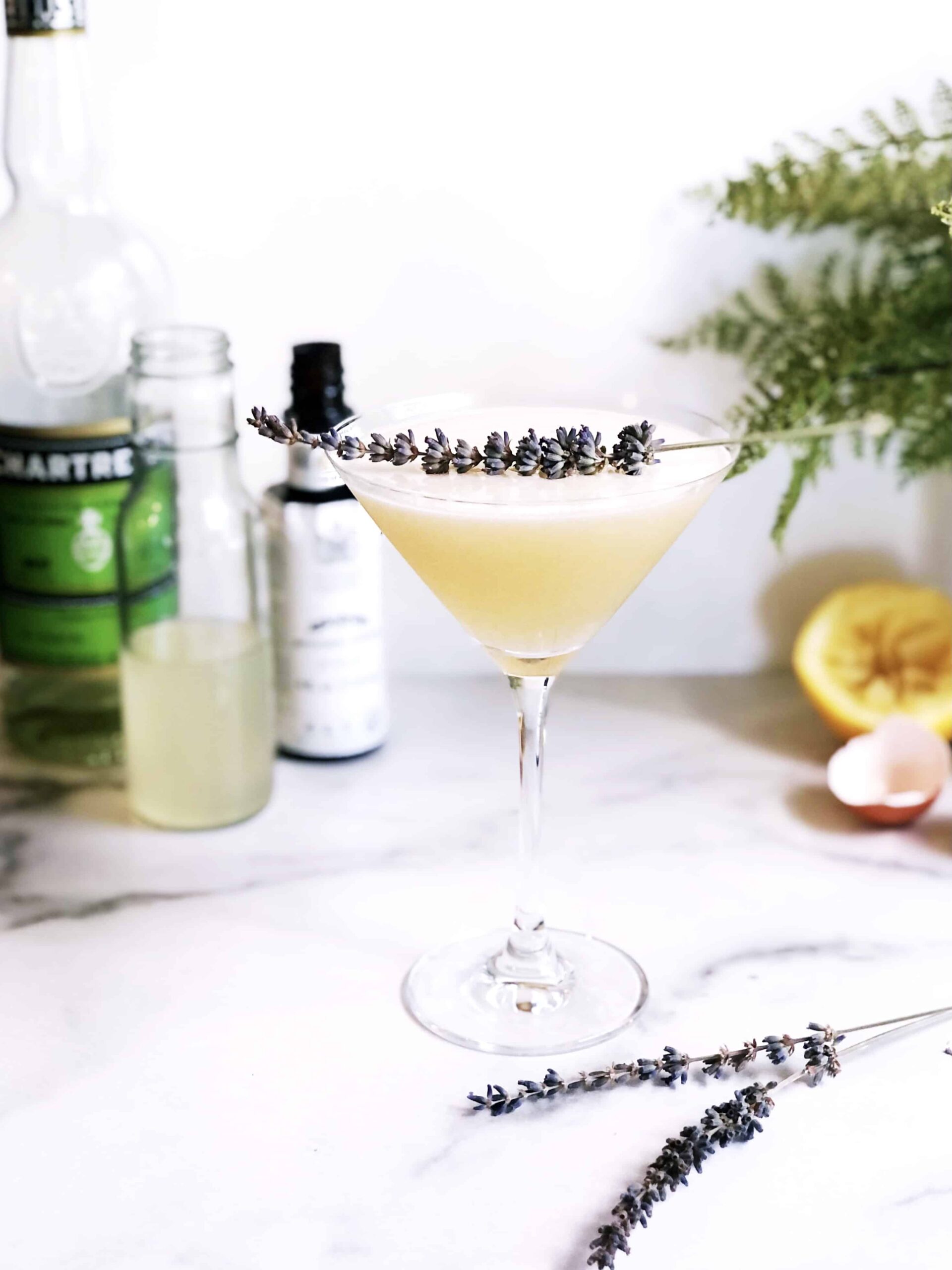 Lavender and Chartreuse Sour • Keeping It Simple Blog