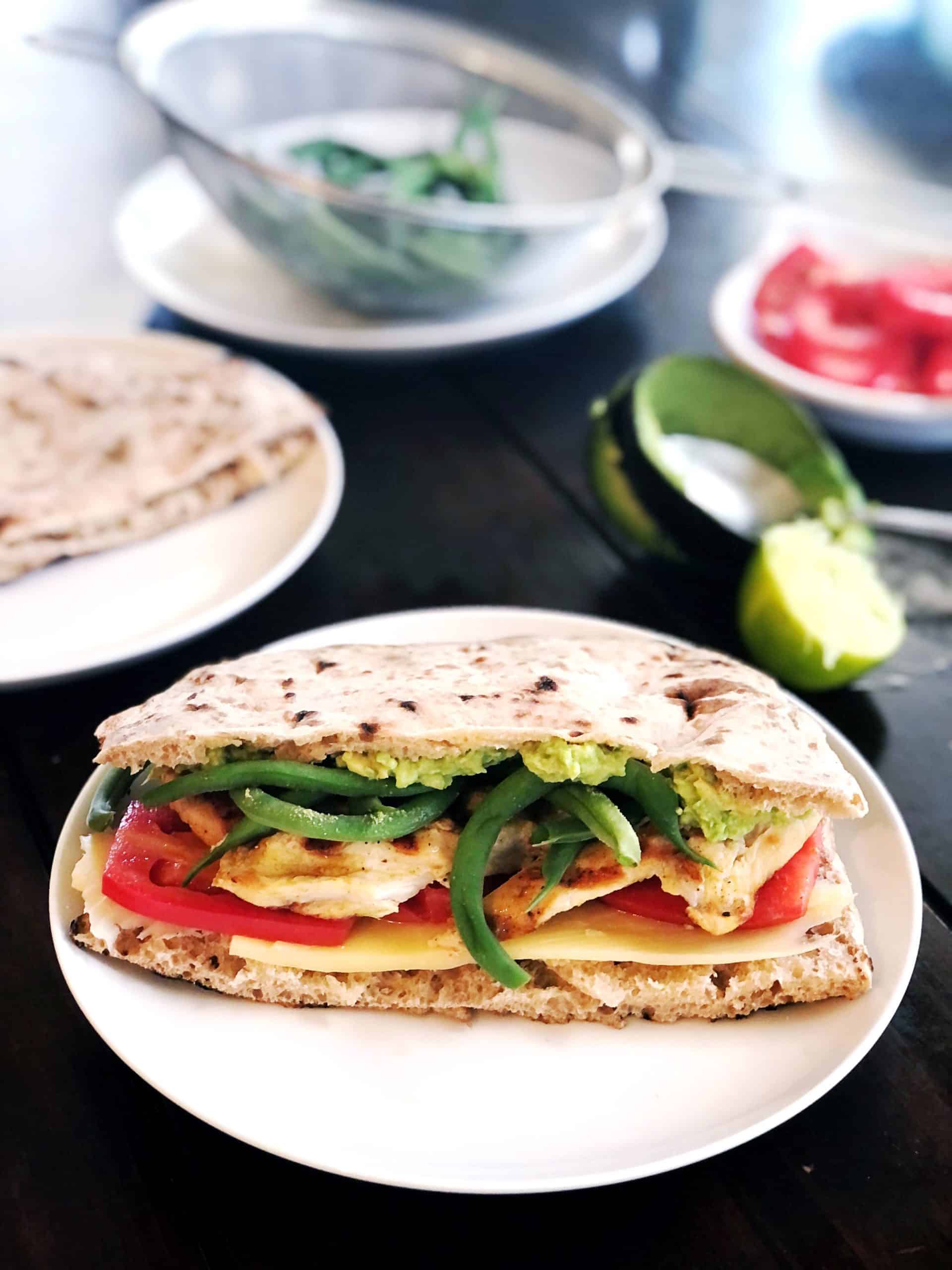 Chacarero - Chilean Sandwich with Chicken • Keeping It Simple Blog