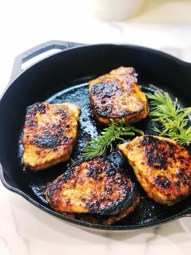 The Best Juicy Pork Chops • Keeping It Simple Blog