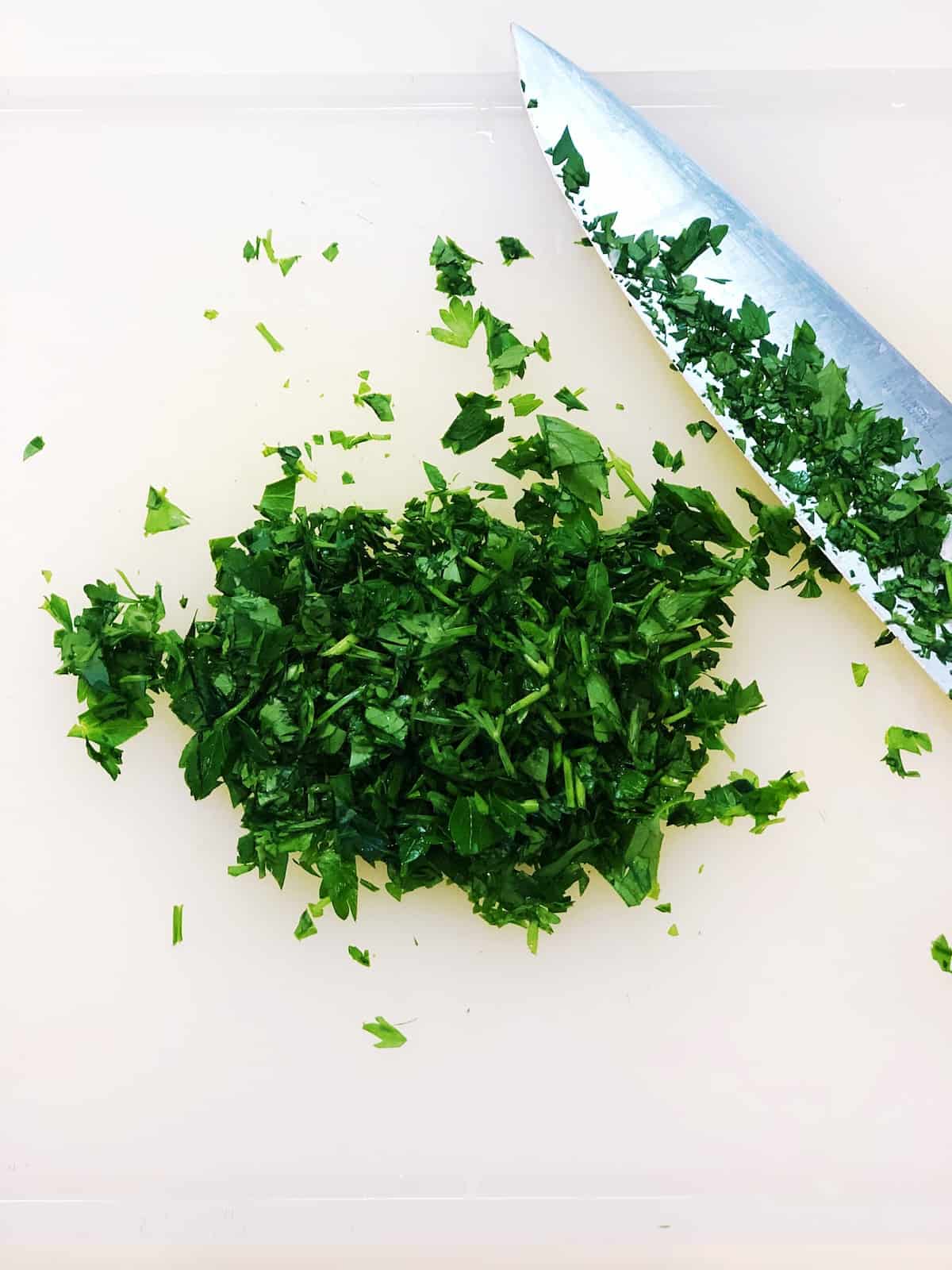 Italian Peas with Garlic and Parsley • Keeping It Simple Blog