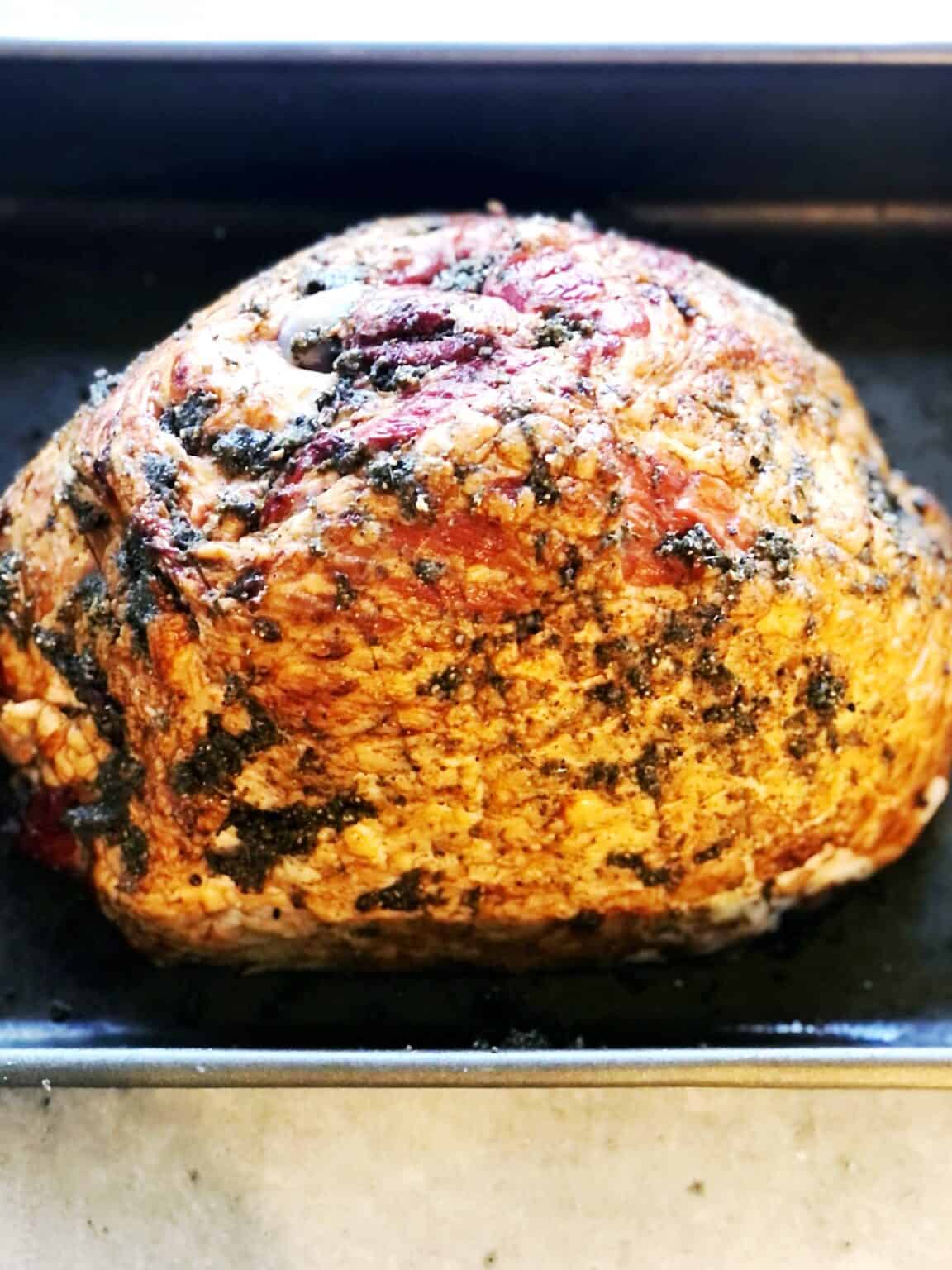 Baked Ham With Italian Glaze • Keeping It Simple Blog