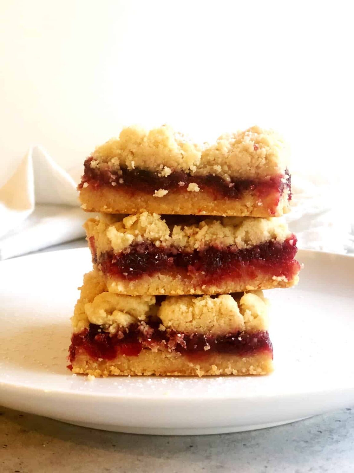 Berry Jam Shortbread Tart • Keeping It Simple Blog
