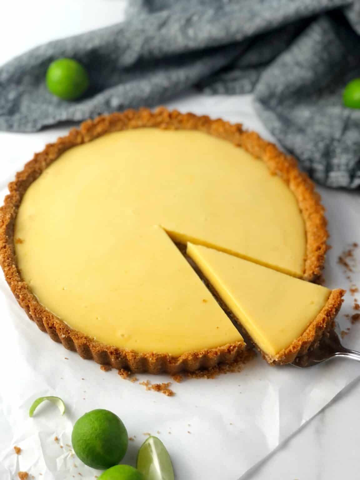 Key Lime Tart (Authentic Recipe) • Keeping It Simple Blog