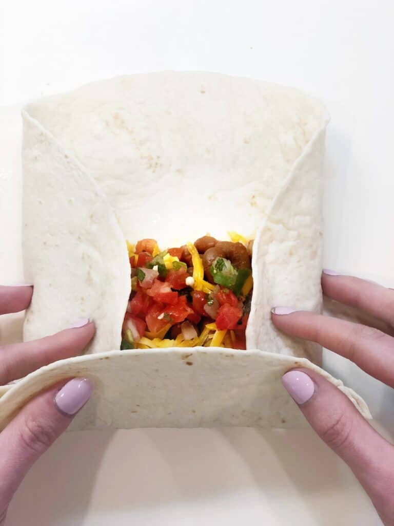 Spanish Rice and Bean Burrito • Keeping It Simple Blog