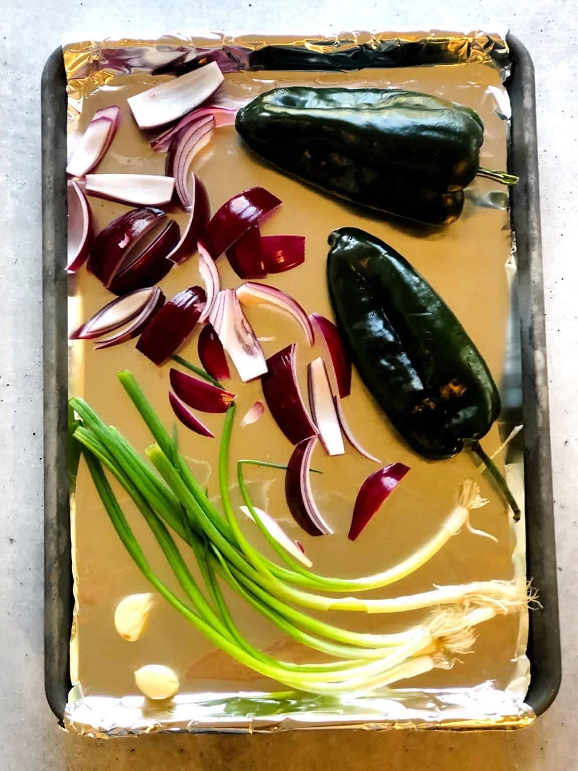 Poblano Cream Sauce (Roasted Poblano Crema) • Keeping It Simple Blog