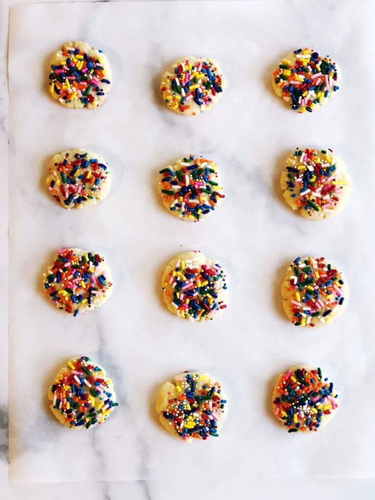 Sprinkle Sugar Cookies • Keeping It Simple Blog