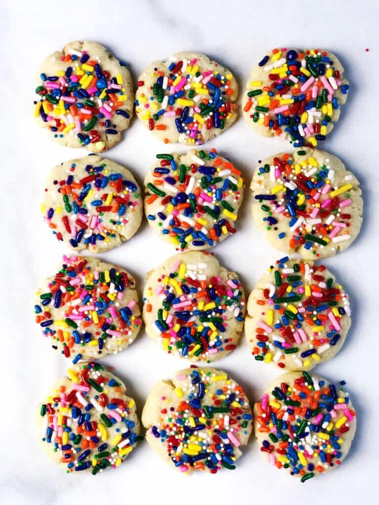 Sprinkle Sugar Cookies • Keeping It Simple Blog