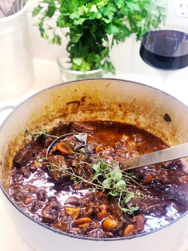 French Beef Stew (Provencal Beef Stew) • Keeping It Simple Blog