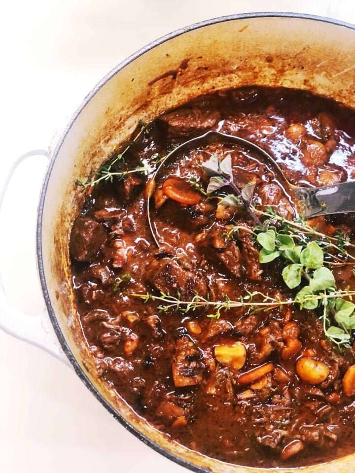 French Beef Stew (Provencal Beef Stew) • Keeping It Simple Blog