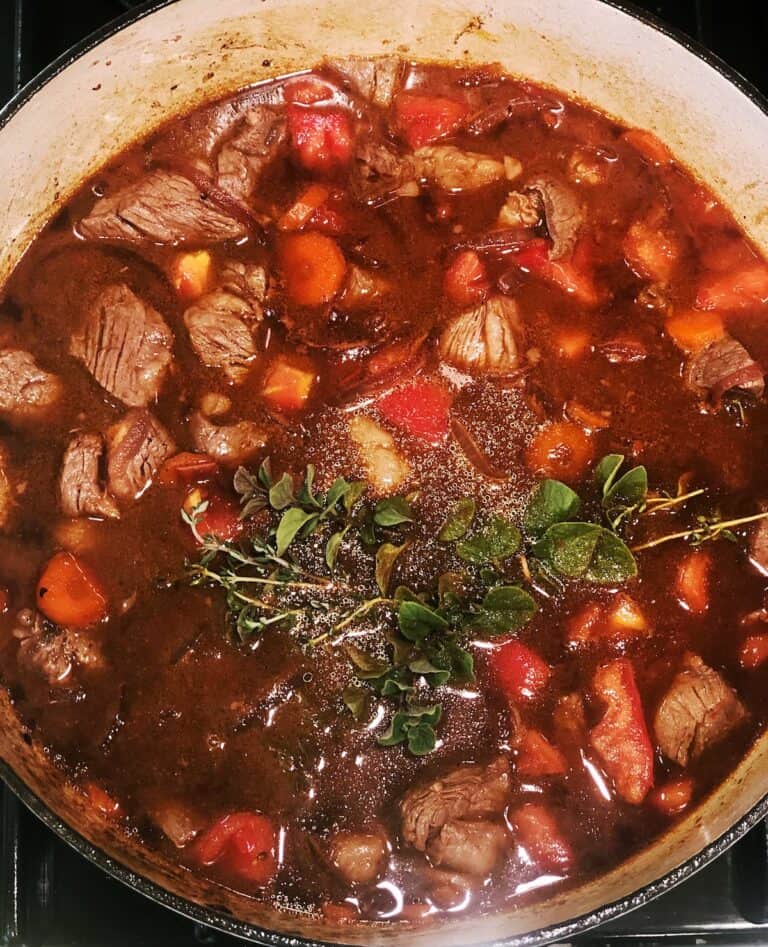 French Beef Stew (Provencal Beef Stew) • Keeping It Simple Blog