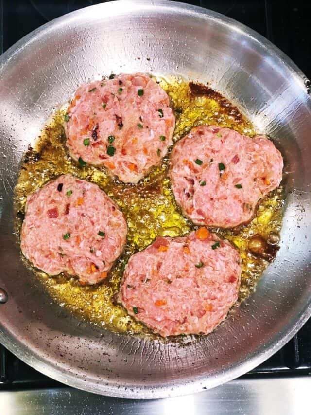 The Best Turkey Patties • Keeping It Simple Blog