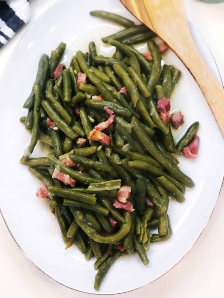 Southern Green Beans (Country Green Beans) • Keeping It Simple Blog