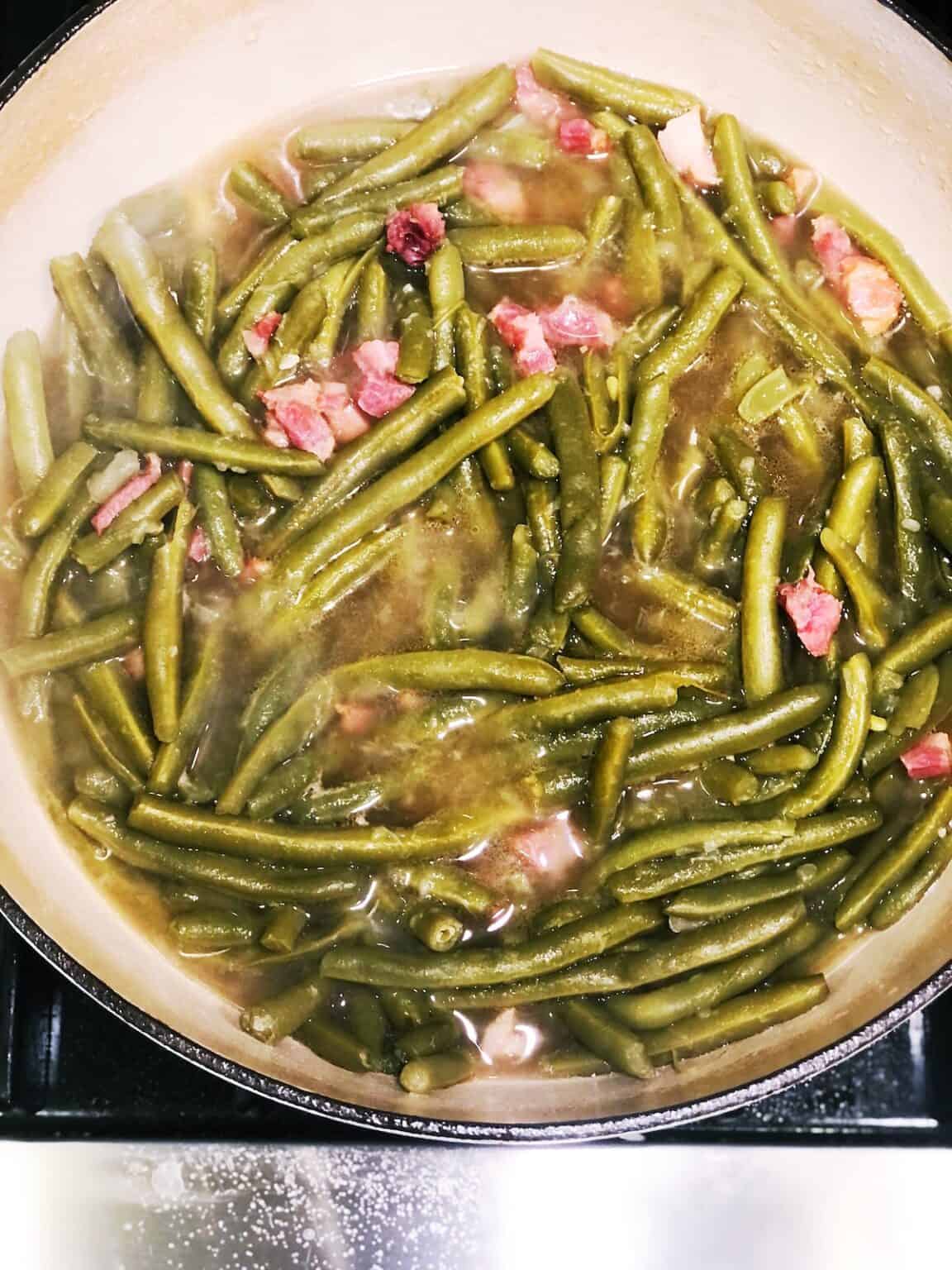 Southern Green Beans (Country Green Beans) • Keeping It Simple Blog
