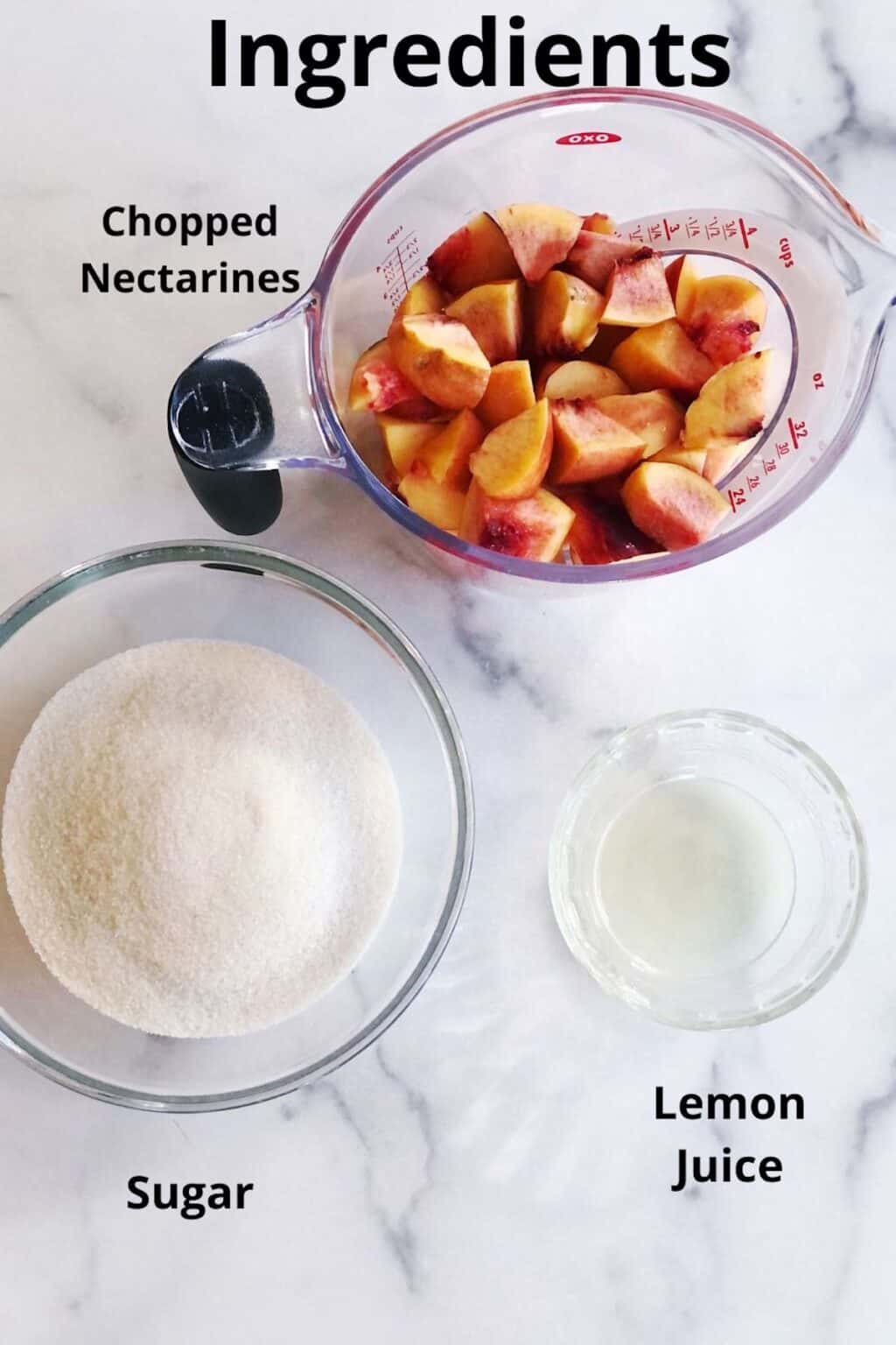 Nectarine Jam (3-Ingredients) • Keeping It Simple Blog