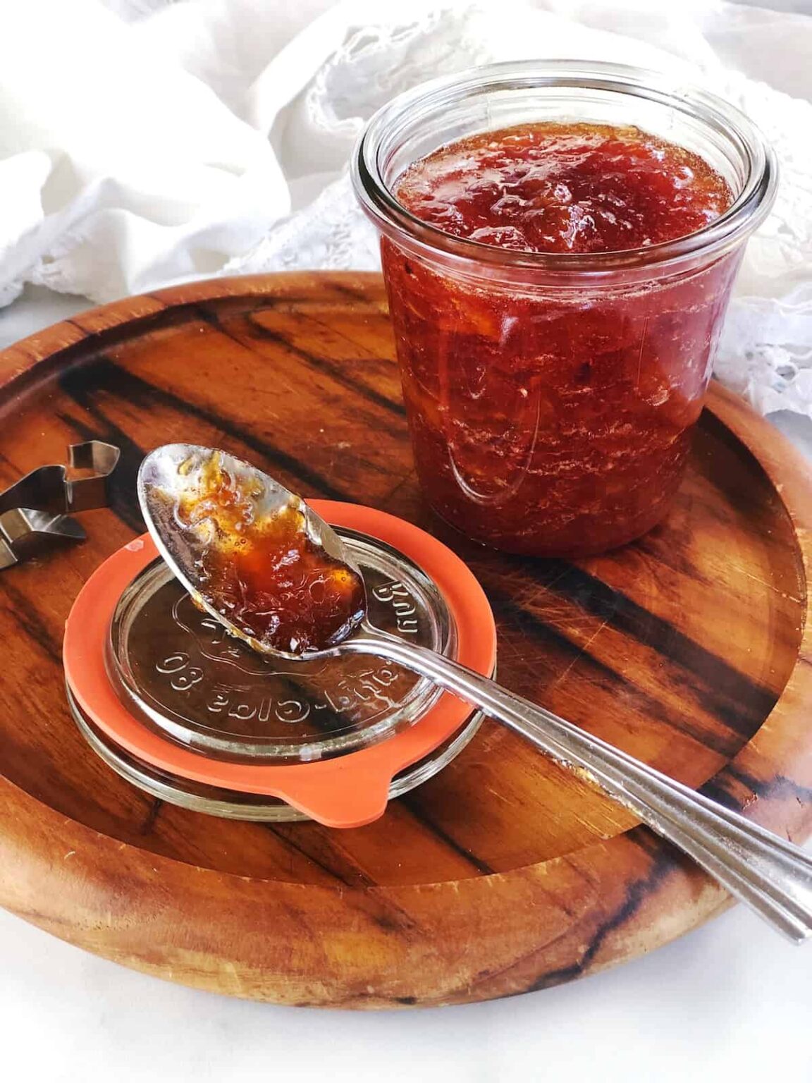 Nectarine Jam (3-Ingredients) • Keeping It Simple Blog