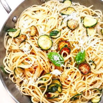 Spaghetti with Zucchini (Spaghetti alla Nerano) • Keeping It Simple Blog