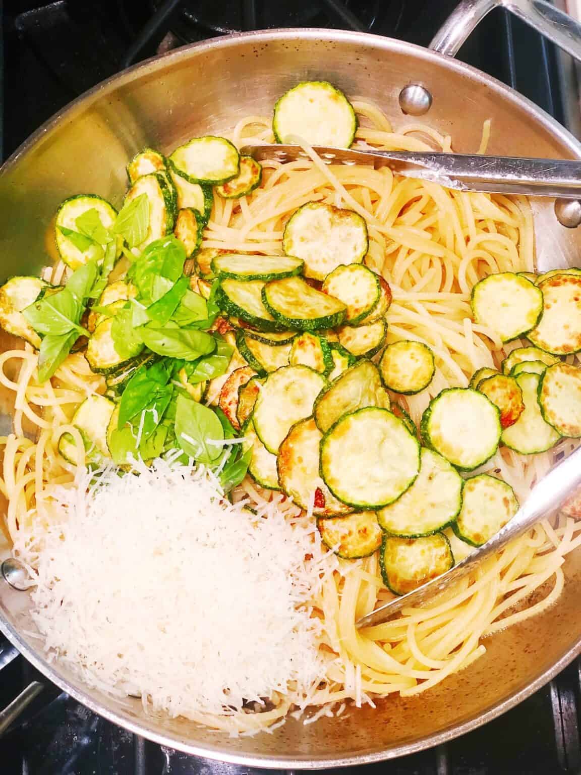 Spaghetti with Zucchini (Spaghetti alla Nerano) • Keeping It Simple Blog