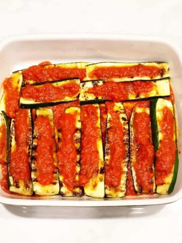 Baked Italian Zucchini • Keeping It Simple Blog