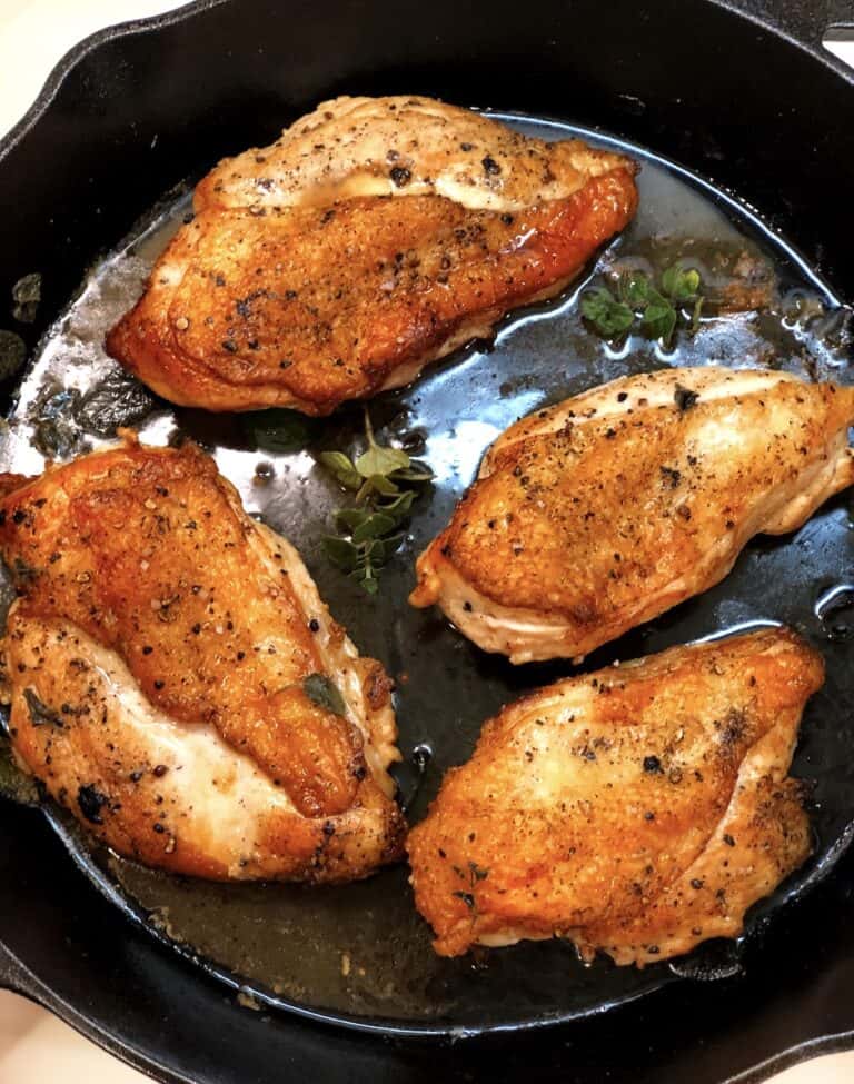 The Best Cast Iron Chicken Breast • Keeping It Simple Blog