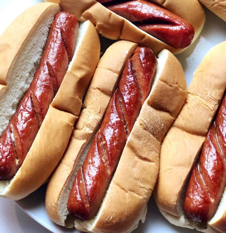 The Best Air Fryer Hot Dogs • Keeping It Simple Blog