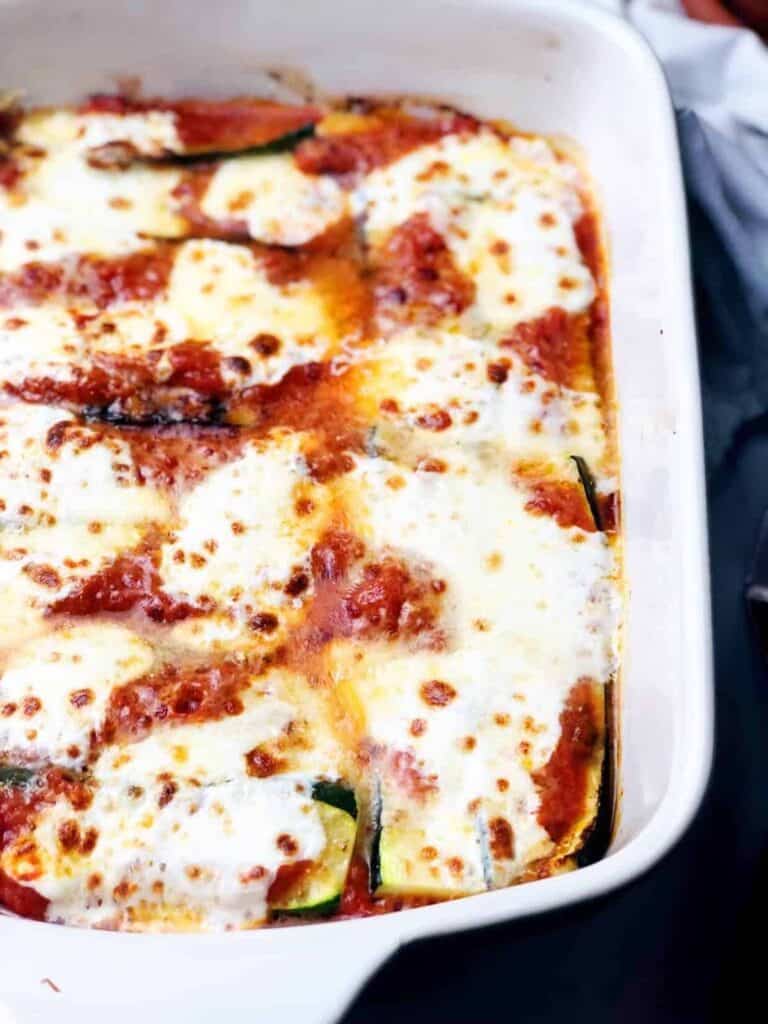 Baked Italian Zucchini • Keeping It Simple Blog