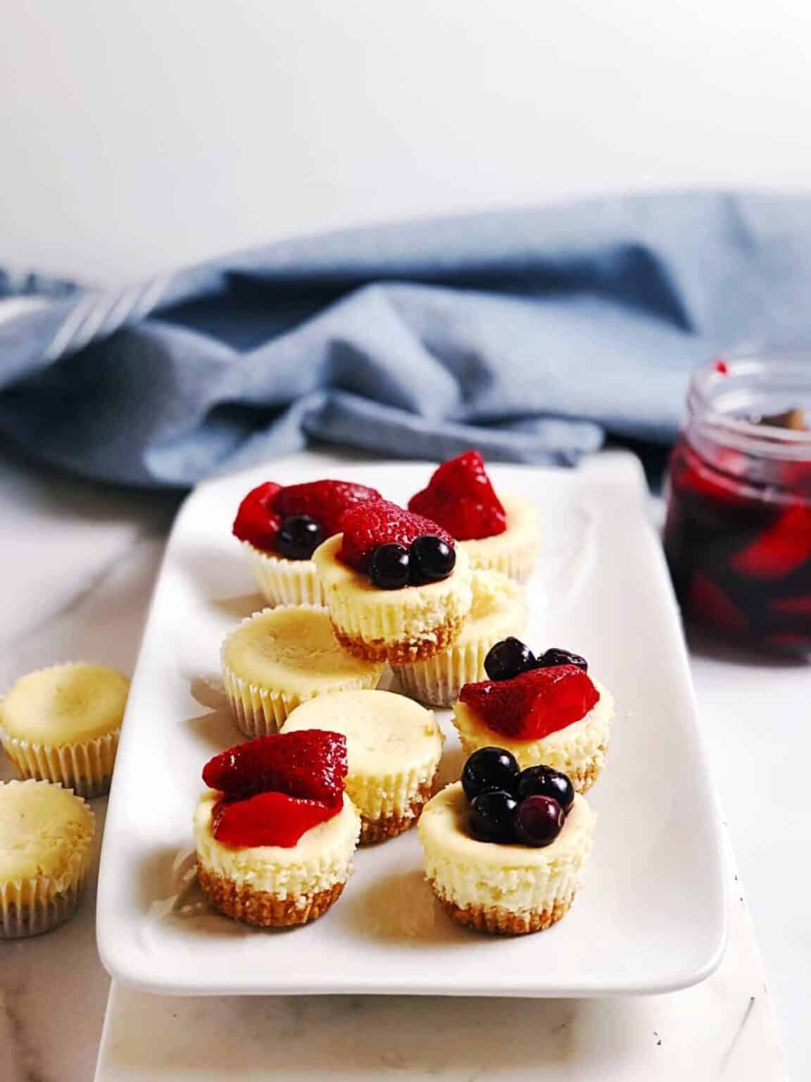 Easy Mini Cheesecake Bites • Keeping It Simple Blog