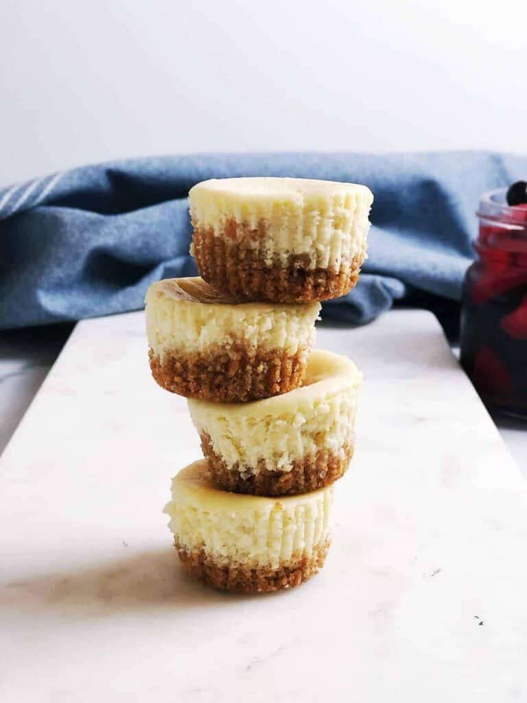 Easy Mini Cheesecake Bites • Keeping It Simple Blog