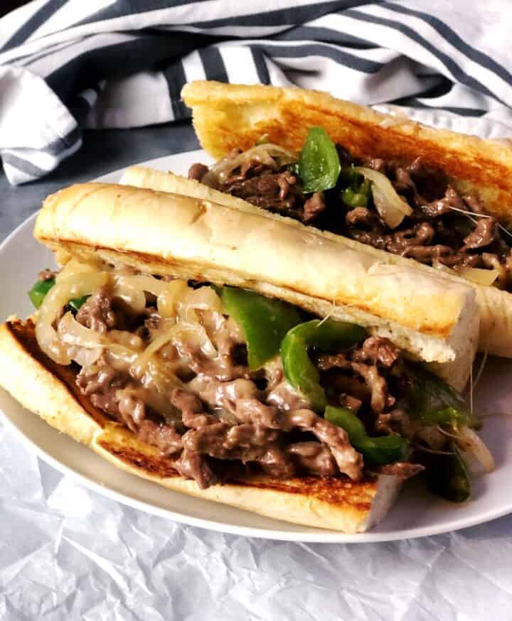 Easy Philly Cheesesteaks • Keeping It Simple Blog