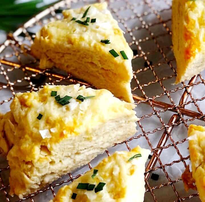 Easy Cheddar Cheese Scones • Keeping It Simple Blog