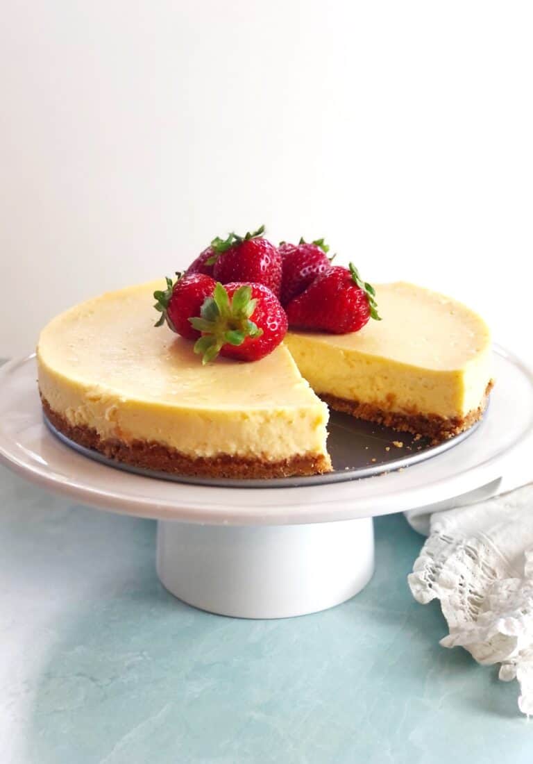 The Best Philadelphia Cheesecake • Keeping It Simple Blog