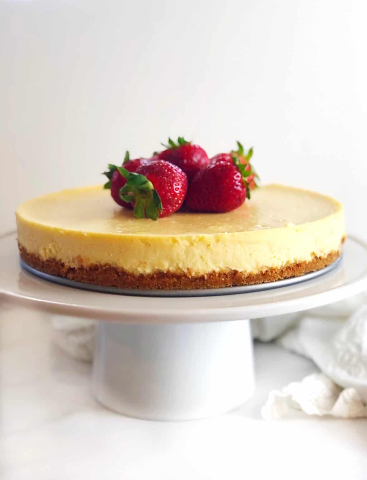The Best Philadelphia Cheesecake • Keeping It Simple Blog