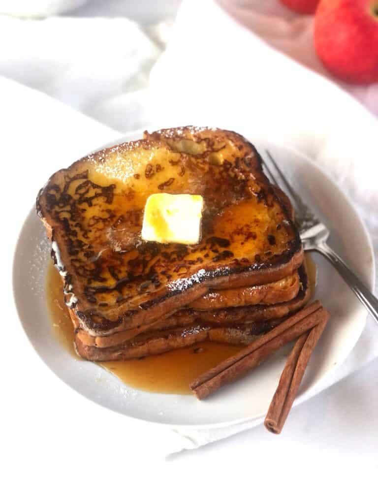 Holiday Apple Cider French Toast • Keeping It Simple Blog