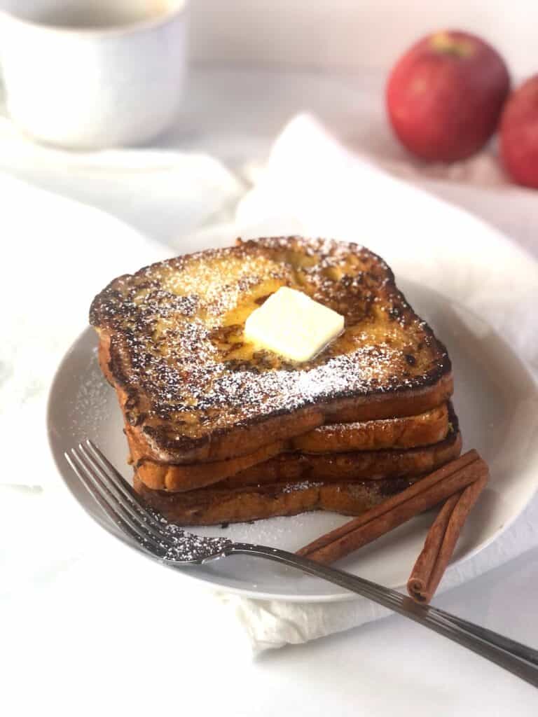 Holiday Apple Cider French Toast • Keeping It Simple Blog