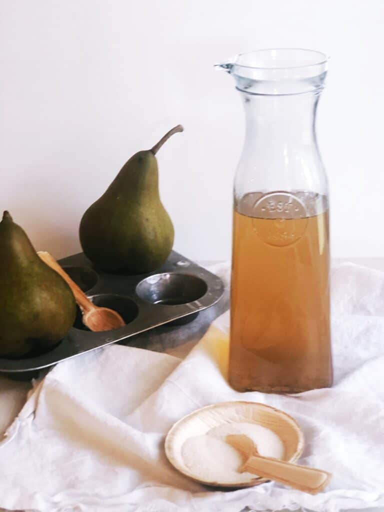 Pear Martini With Spiced Syrup • Keeping It Simple Blog
